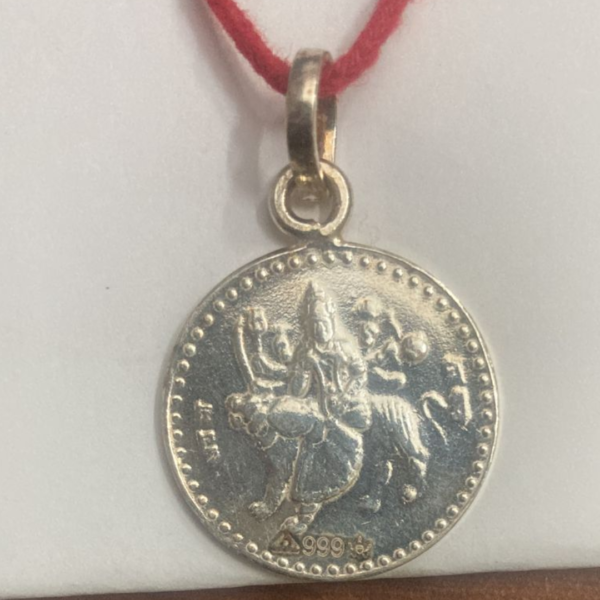 Durga Bisa Yantra Locket - 5 gm Boosts self-confidence