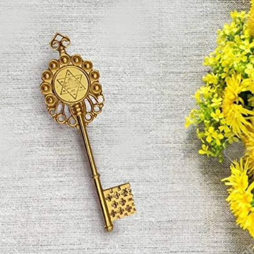 Metal Fengshui Kuber Kunji Key - Attract Wealth and Fortune - Trishakti ...