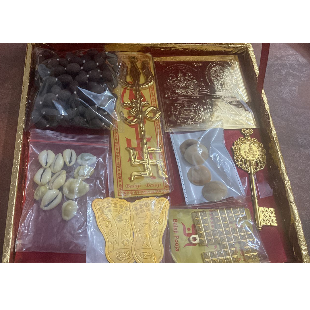 Pooja Kit for Daily Poojan Perfect for home pooja for blessings.
