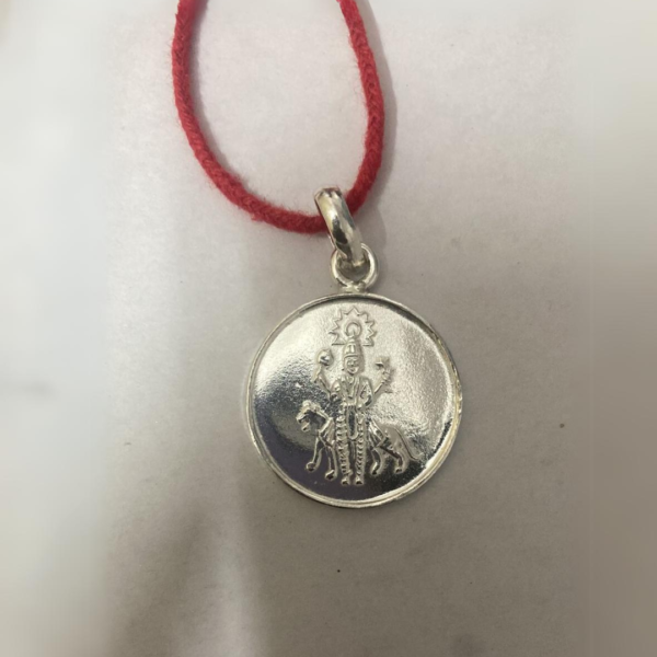 Shri Rahu Yantra Silver Locket - Trishakti Products